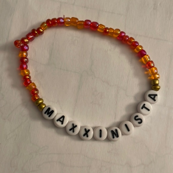Jewelry | Funny Broad City Maxxinista Beaded Friendship Letter Bracelet ...